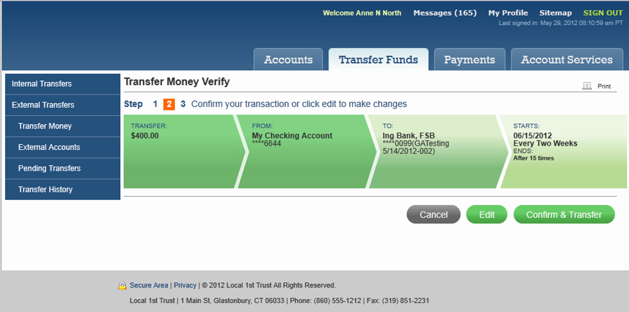Transfer Money